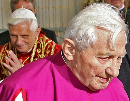 Benedict-Ratzinger and Georg Ratzinger